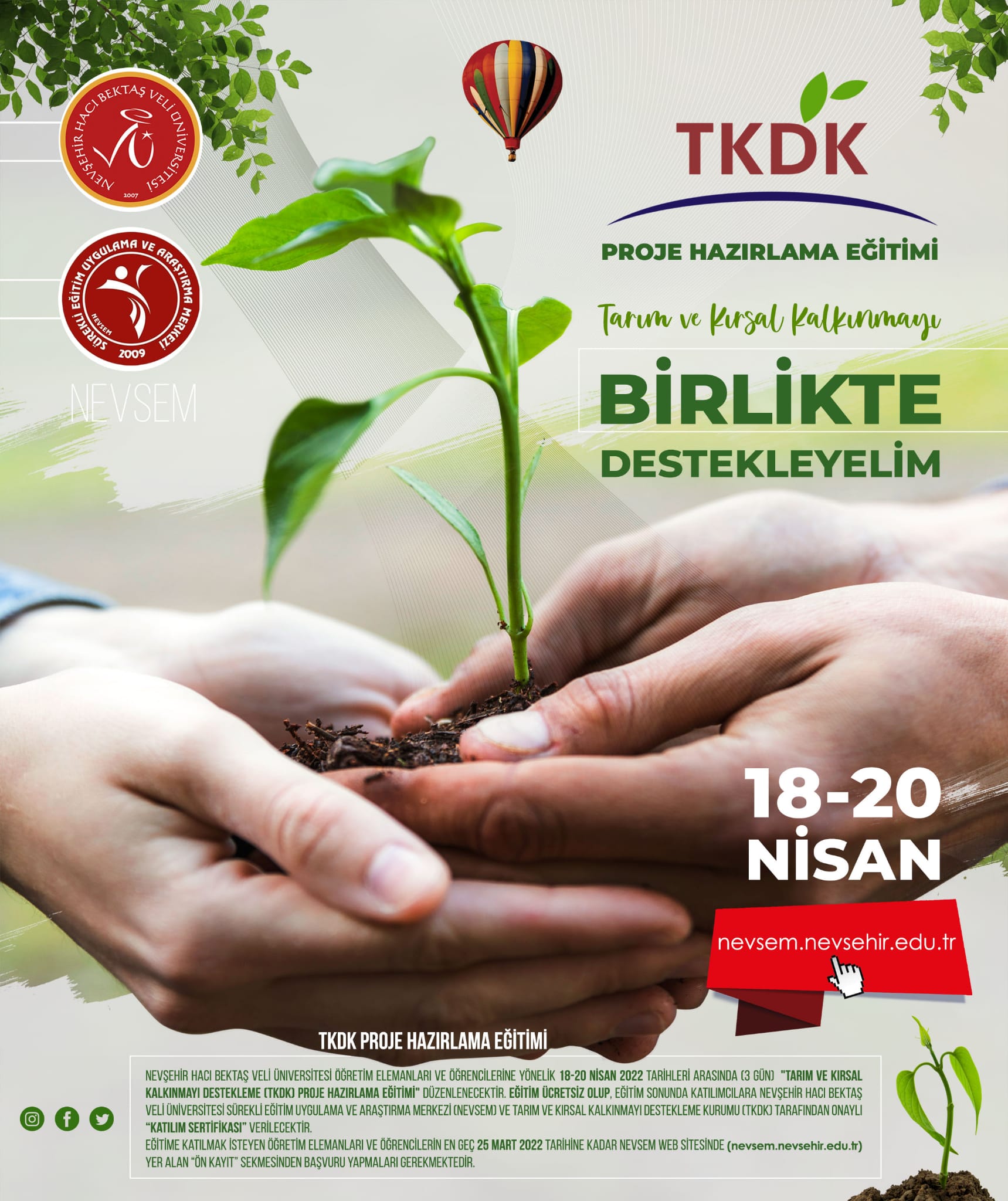 TKDK Proje Eğitimi Sunumları (Follow-Up) | Nevşehir Hacı Bektaş Veli ...