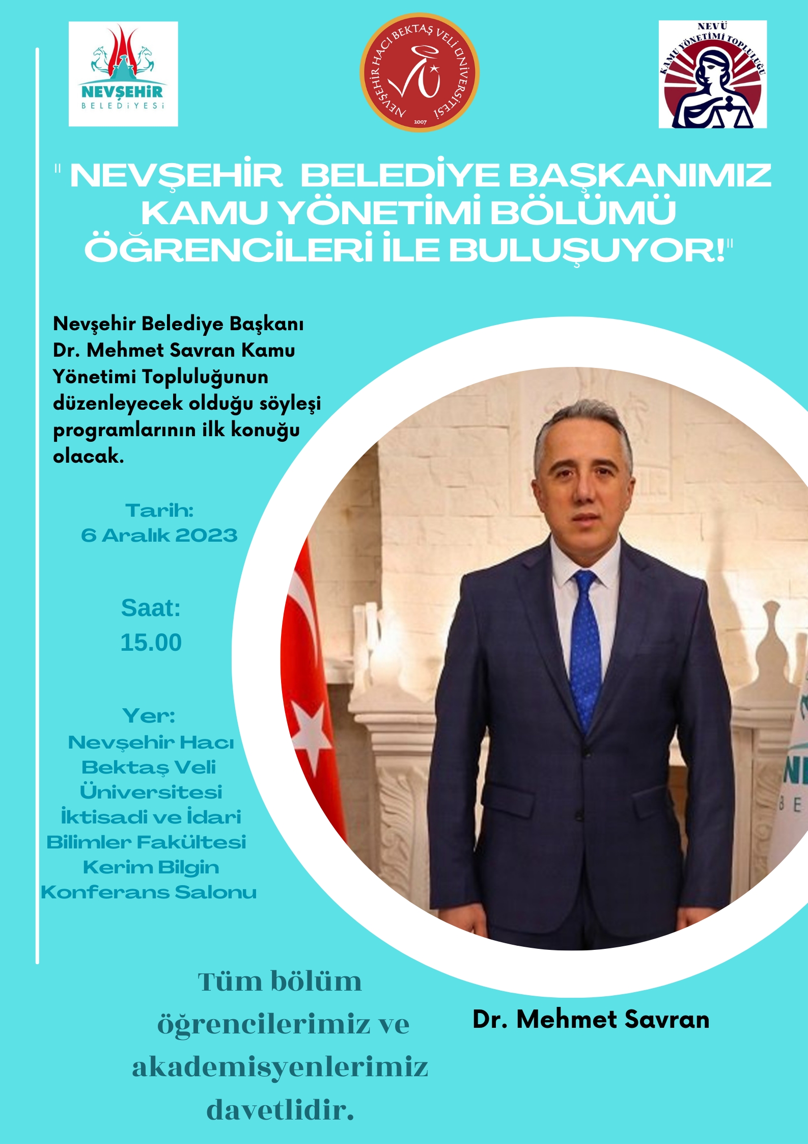 Nevşehir Belediye Başkanı Dr. Mehmet SAVRAN ile Söyleşi | Nevşehir Hacı ...